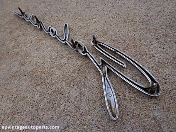 1962 Ford Galaxie 500 Quarter Nameplate Script - AP Vintage & Classic ...