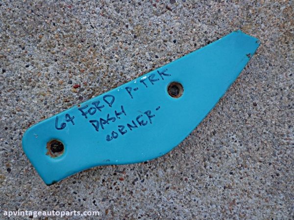 1964 Ford Truck F100 RH Dash End Corner Molding - AP Vintage & Classic ...