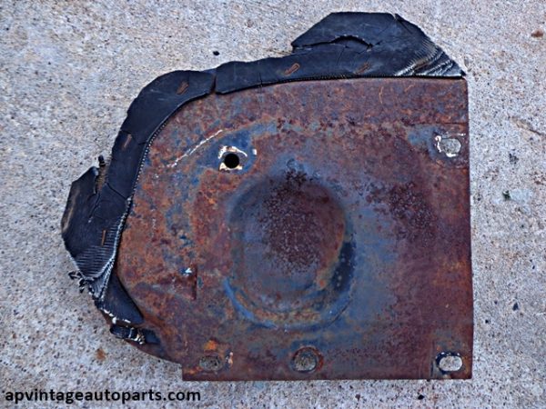 1963 Ford Galaxie LH Front Fender Splash Shield - AP Vintage & Classic ...