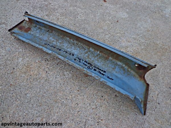 1967 Ford Custom 2 Dr Sedan B Post Molding LH - AP Vintage & Classic ...