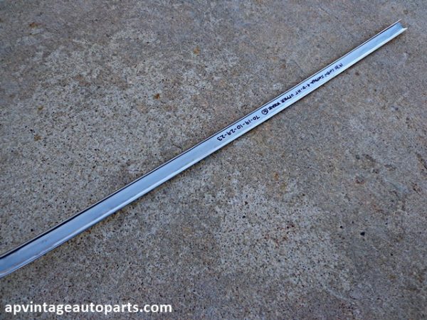 1970 Chevrolet Impala HT Rear Window Upper Trim - AP Vintage & Classic ...