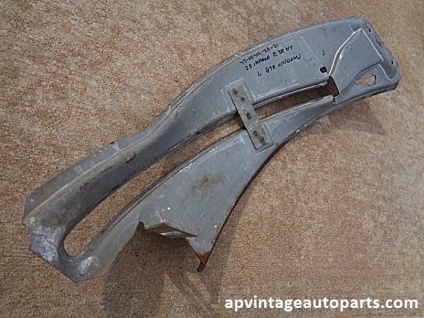 1973 Chevrolet Impala Caprice Quarter Window Track LH - AP Vintage ...