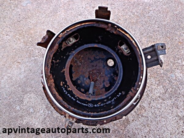 1963 Ford Falcon Headlight Bucket Assembly RH - AP Vintage & Classic ...