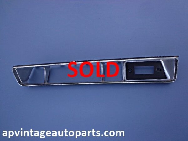 1966 Chevrolet Impala Dash Instrument Cluster Housing Bezel - AP ...