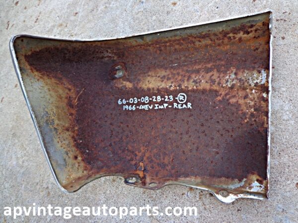 1966 Chevrolet Impala Back Rear Bumper End RH - AP Vintage & Classic ...